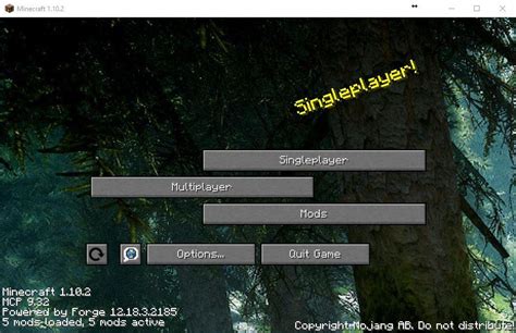 Custon Main Menu Mod Problem Hilfe Minecraft Forum