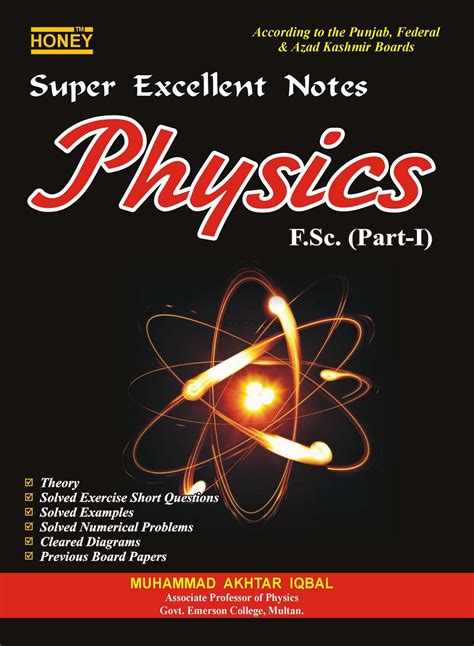 Physics Notes 1st Year Akhtar Iqbal Honey Books