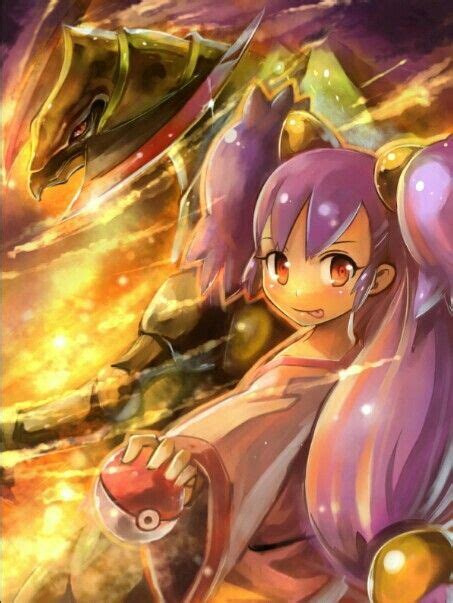 Iris And Haxorus Pokemon Iris Pokemon Characters Wild Pokemon