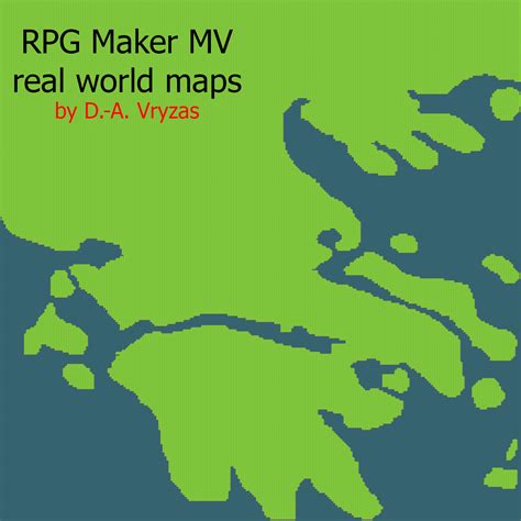 RPG Maker Map Pack RPG Maker MV Real World Maps By DimosAdonis