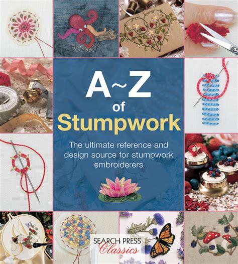 Search Press A Z Of Stumpwork By Country Bumpkin