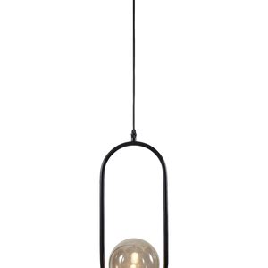 Lustre Pendente Moderno Arco Esfera Bola Preto Inovartte Inl Leroy Merlin