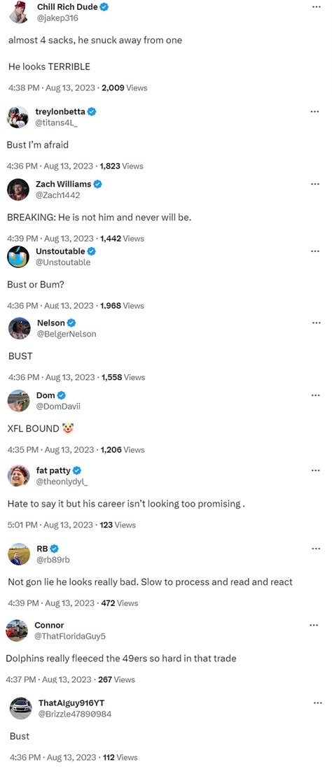 Trey Lances Struggles In Preseason Leaves Fans Calling Out 49ers Qb As