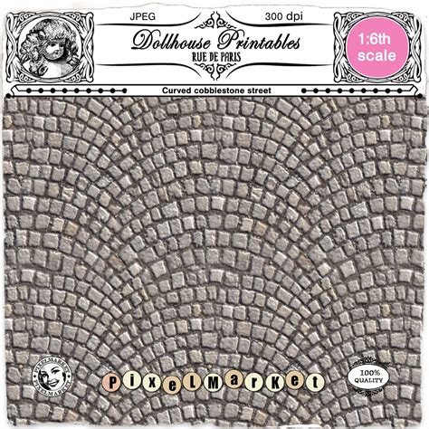 Curved Cobblestone Road