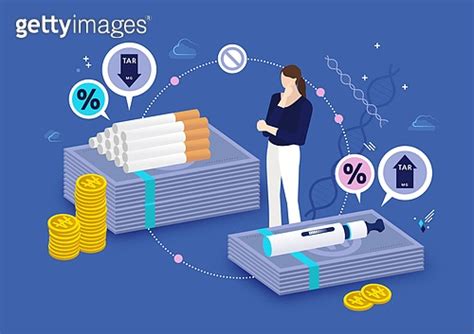 담배제품 인조물건 흡연 주제 흡연문제 컨셉 흡연자 전자담배 해로운생활 주제 이미지 Jv11178392 게티이미지뱅크