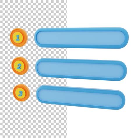 Premium Psd 3d Leaderboard Icon Object Illustration