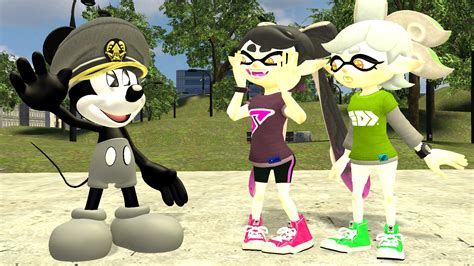 Callie And Marie Meet Willie Mouse By Ioxcqu9828cxn2z On Deviantart
