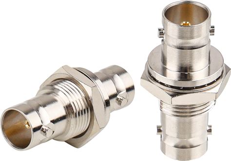 Amazon Com XRDS RF 2PCS 75 Ohm BNC Female To BNC Female SDI Connector Adapter For HD SDI 3G