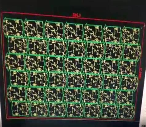 Simulating The Route And Generating Lines That The Laser Sawing Head