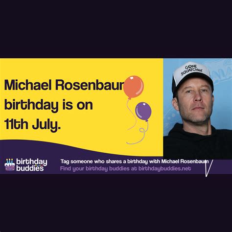 Michael Rosenbaums Birthday Is 11th July 1972
