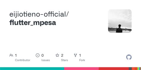 GitHub Eijiotieno Official Flutter Mpesa