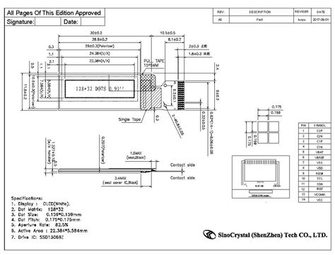 I C OLED Displays