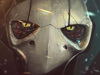General Grievous Face Under Mask