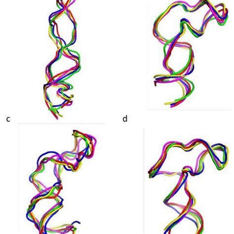 A Extracted 3 D Conformations Of The Serotonin Aptamer In The Absence Download Scientific