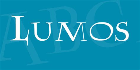 Lumos Font · 1001 Fonts