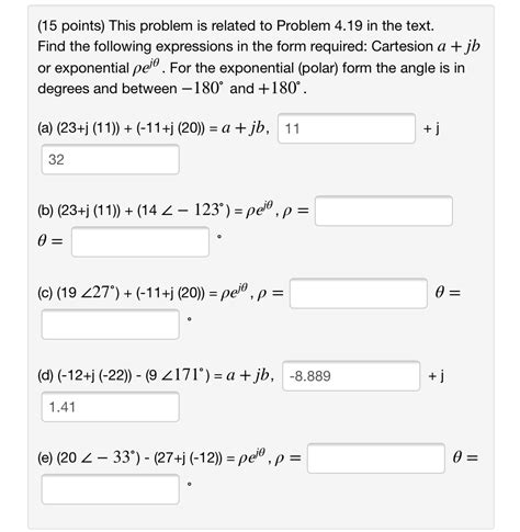 Solved 15 Points This Problem Is Related To Problem 4 19 Chegg Com