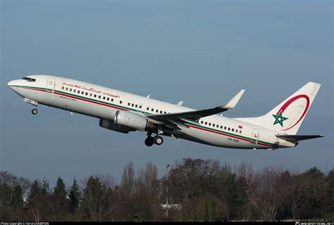 CN ROK Royal Air Maroc Boeing 737 8B6 WL Photo by Hervé CHAMPAIN ID