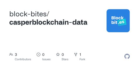 GitHub Block Bites Casperblockchain Data