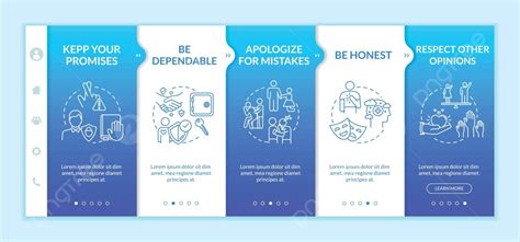 Honest Onboarding Template With Mobile Responsiveness And Walkthrough Screens Vector Support