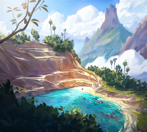 Artstation Tropical Cove