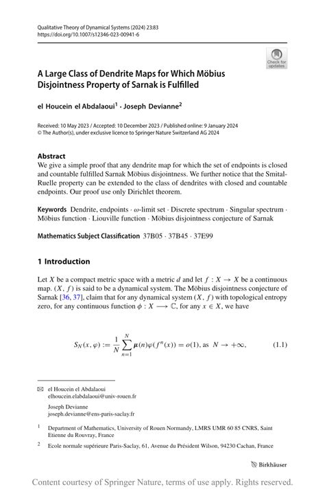 A Large Class Of Dendrite Maps For Which M Bius Disjointness Property