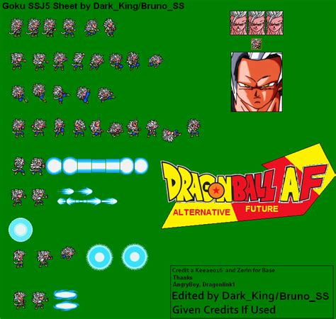Ssj5 Goku Lsw Sheet By Dragonsoul2004 On Deviantart