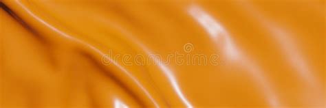Orange Plastic Wave Background Stock Illustration Illustration Of