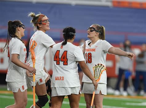 Axe Syracuse Womens Lacrosse Aims For The Top Against North Carolina