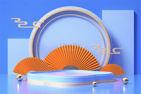 簡約紫色展台背景圖案素材，桌布圖片免費下載