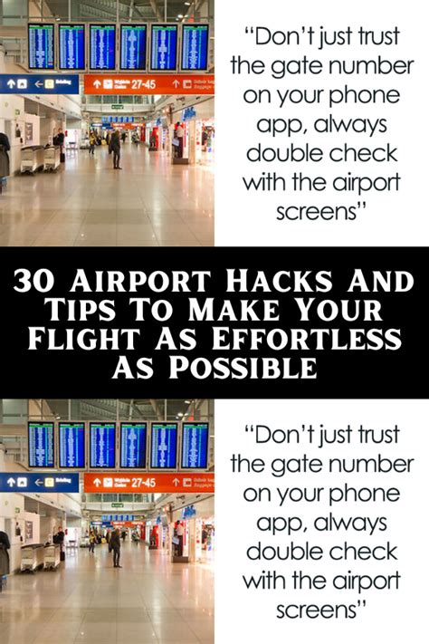 30 Airport Hacks And Tips To Make Your Flight As Effortless As Possible