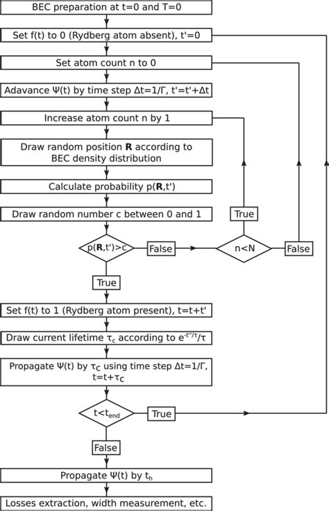 The Flow Chart Of Our Numerical Procedure There Are A Few Parameters