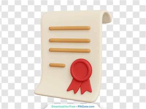 Graduation Diploma Certificate D Icon Free Png Pngate