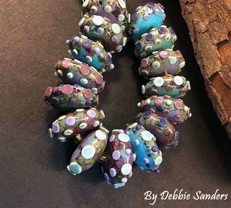 Colorful Lampwork Beads For Jewelry Design Handmade Glass Beads For