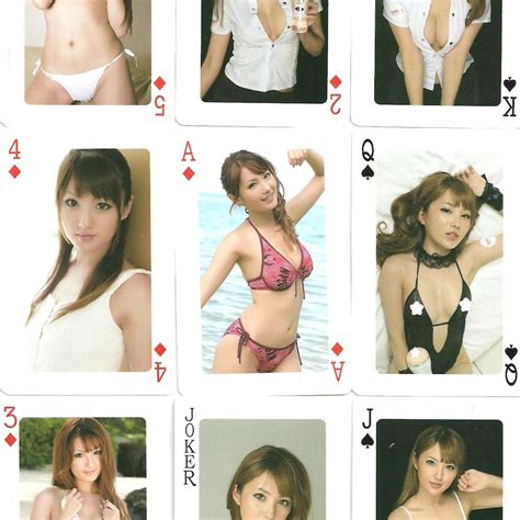 Naked Women Nude Playing Cards Etsy