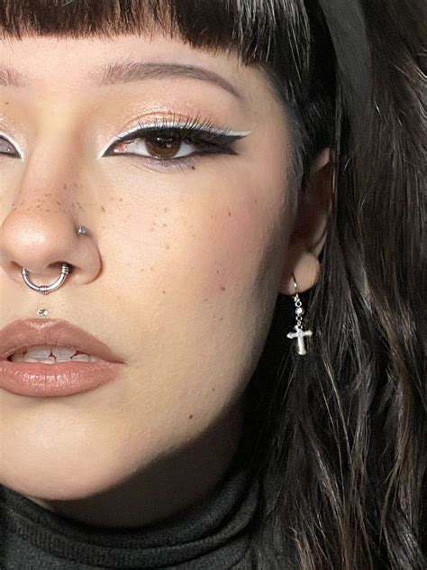 White Eyeliner Makeup Ideas By Monsterfunk3r