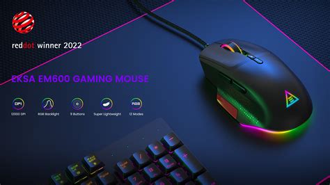 Eksa Em600 Rgb Advanced Wired Gaming Mouse Eksa India