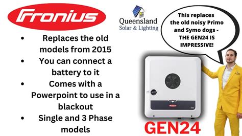 Fronius Gen Plus Review Queensland Solar And Lighting Solar Panels Brisbane