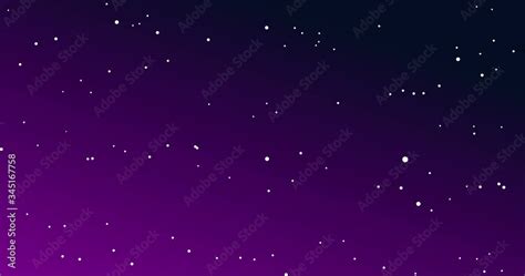 Cloud Of White Dots In A Grid Rotating On Purple Background White Dots