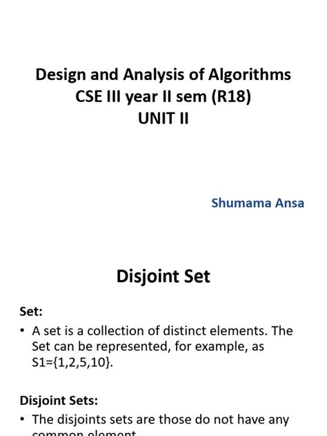 Daa Unit Ii Pdf Discrete Mathematics Theoretical Computer Science