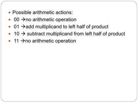 Unit Booth Algorithm PPTX Computing Technology Computing
