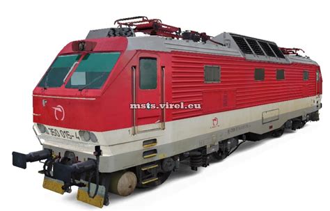 Model - ZSSK 350 015-4 - Katalóg Msts & Open Rails CZ/SK