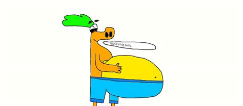 Tangy Has A Big Belly By Jwilli3642 On Deviantart