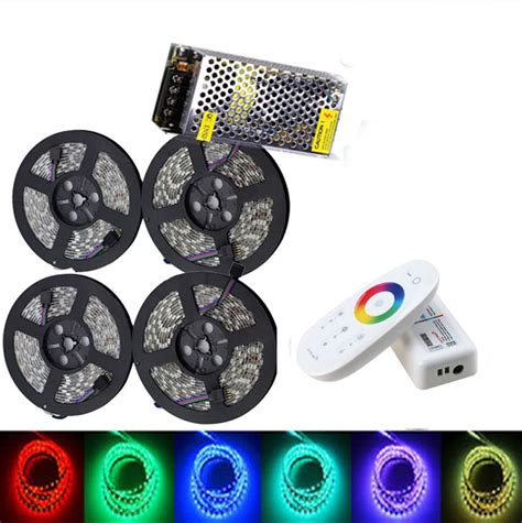 LED Strip Set DC12V RGB RGBW 5050 Waterproof Flexible LED Tape Xmas String Kit RF Remote