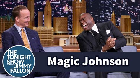 Magic Johnson Pressures Peyton Manning To Play For The La Rams