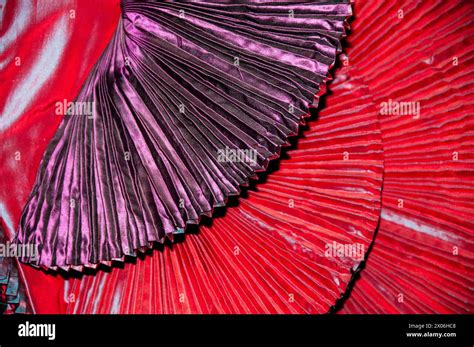 Details Of A Creation By Roberto Capucci On Display At The Royal Palace Of Venaria Reale Turin