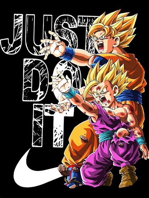Dragon Ball Goku And Gohan Poster For Sale By Logan Moore Redbubble