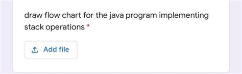 solved draw flow chart for the java program implementing