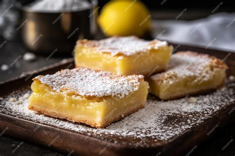 Premium Ai Image A Slice Of Lemon Cake On A Plate With A Cup Of