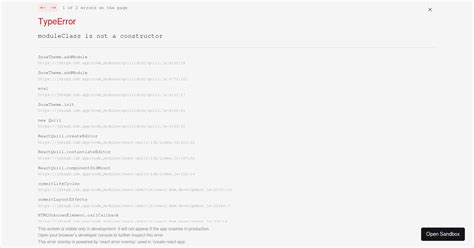 React Quill Forked Codesandbox