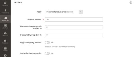 Create Magento Cart Price Rules Create Coupons
